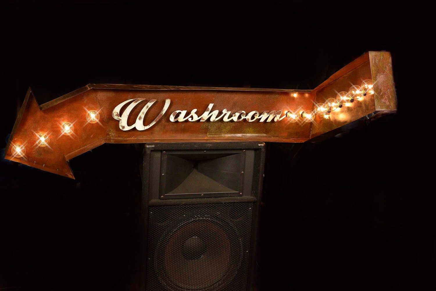Marquee Arrow Lighted Metal MARQUEE SIGN Marquee Light | Etsy