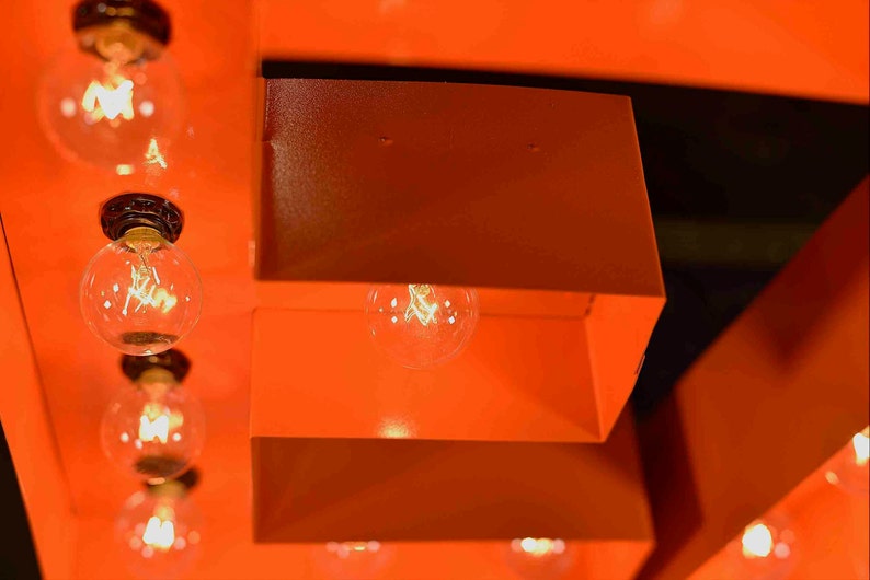 Powder Coated Eat Letter Package Eat Sign Cafe Sign Lighted - Etsy