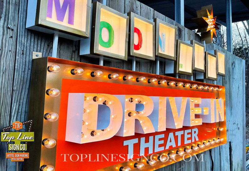 Theater Sign, Neon Signs, Custom Signs, Marquee Signs, Theater Neon ...