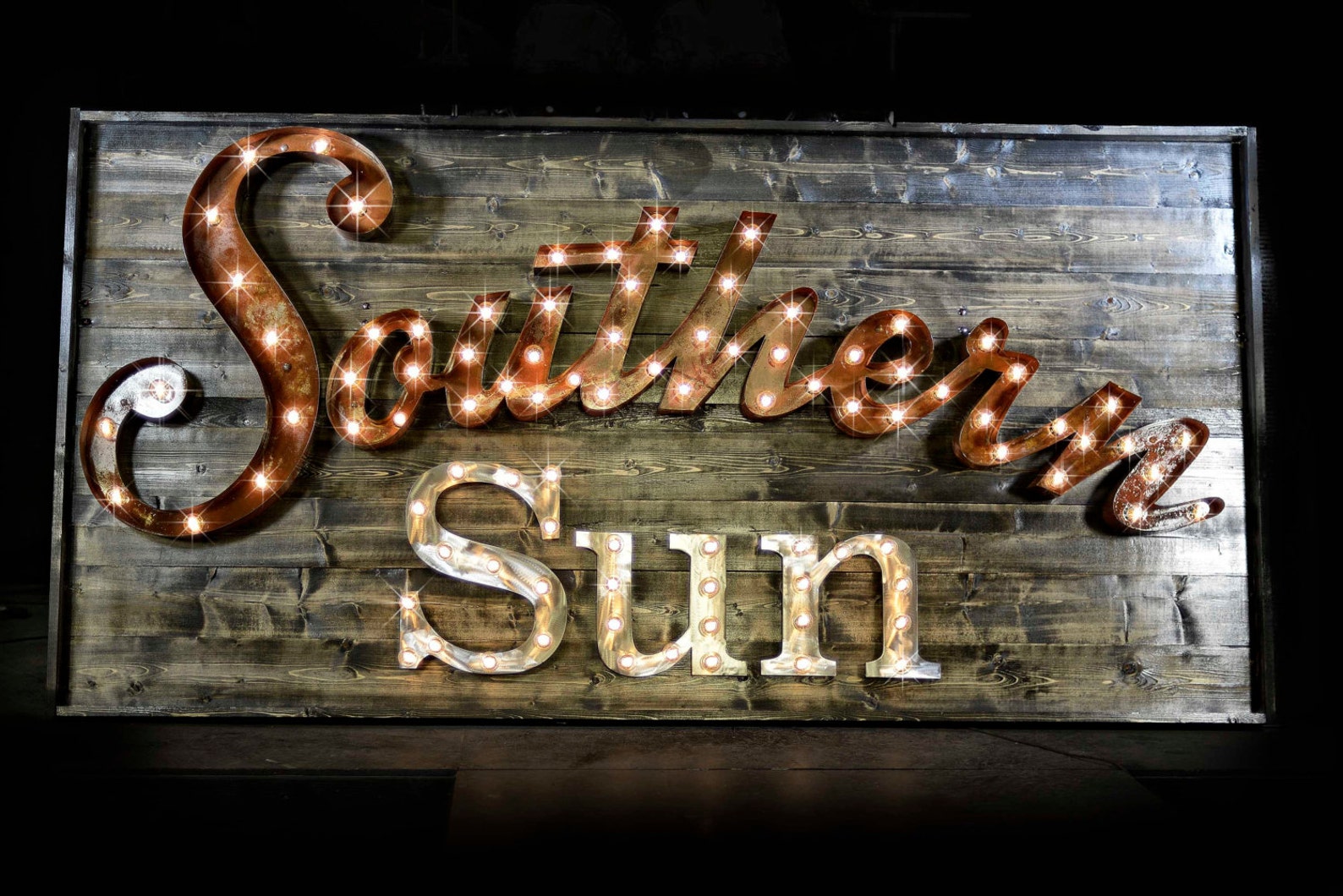 Custom Reserved Listing Marquee Sign 4'x10' Custom - Etsy