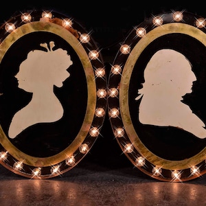 Custom Signs, Marquee Sign, Marquee Lights, Wall Sconce Silhouette ...