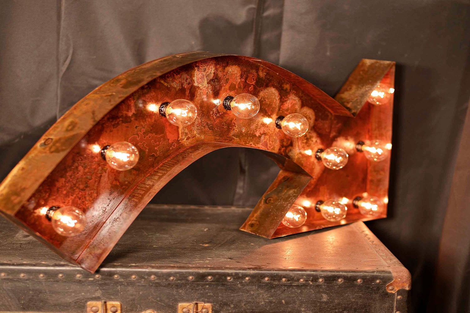 Marquee Arrow Marquee Sign Marquee Arrow Lighted Metal - Etsy