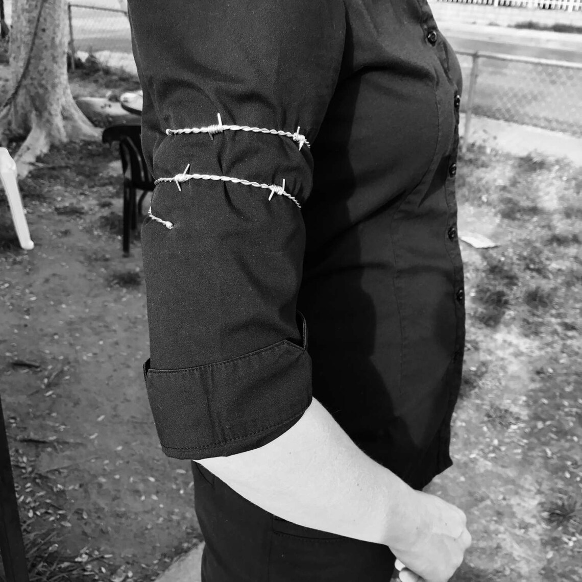 By the Foot Barbed Wire Flexible - Wrap Around Anything - Jewelry ...