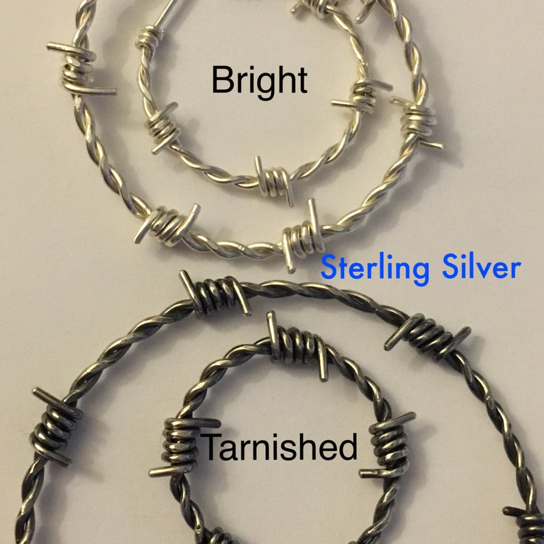 Barbed Wire Chain Link Necklace - Custom - for Men or Women - Unisex ...