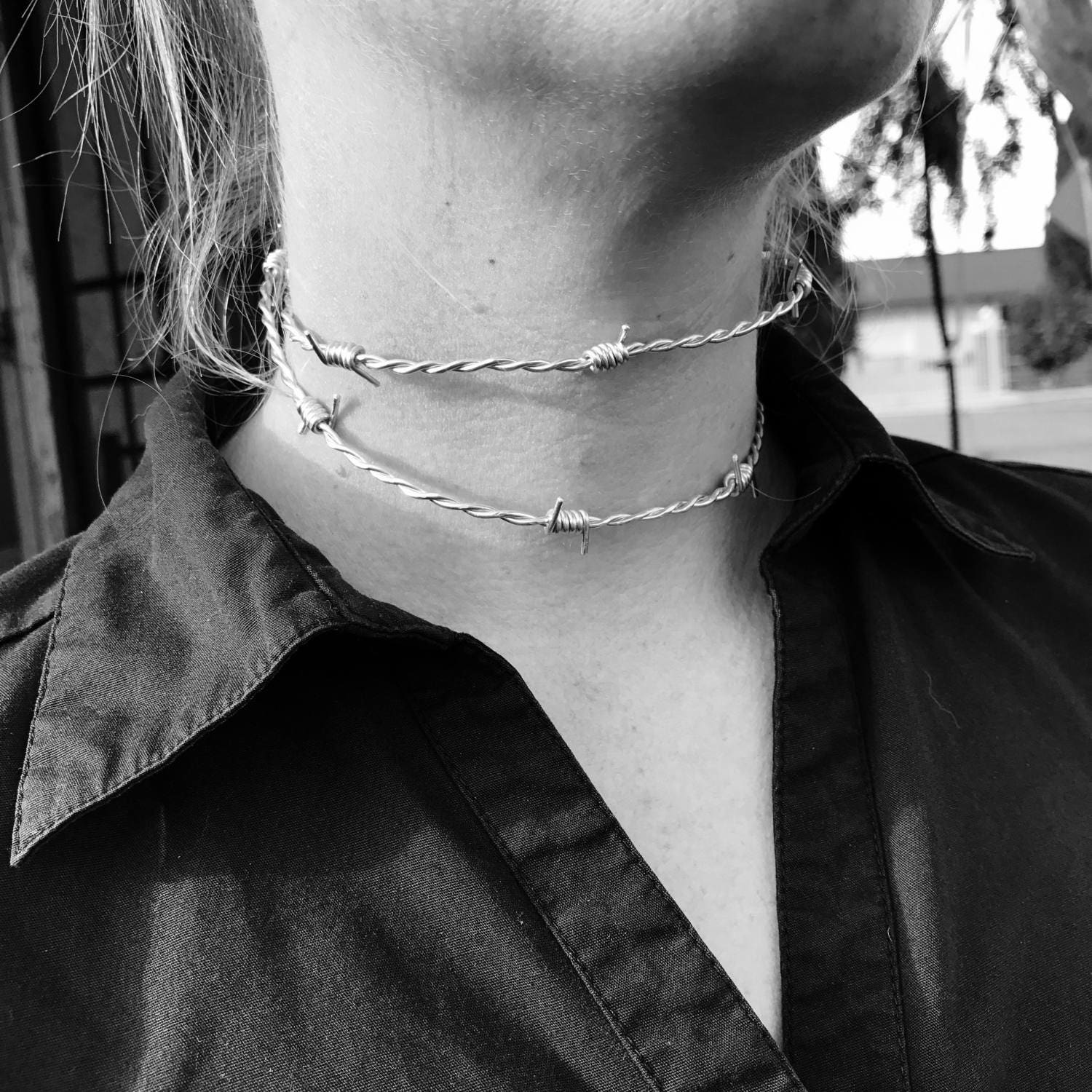 By the Foot Barbed Wire Flexible - Wrap Around Anything - Jewelry ...