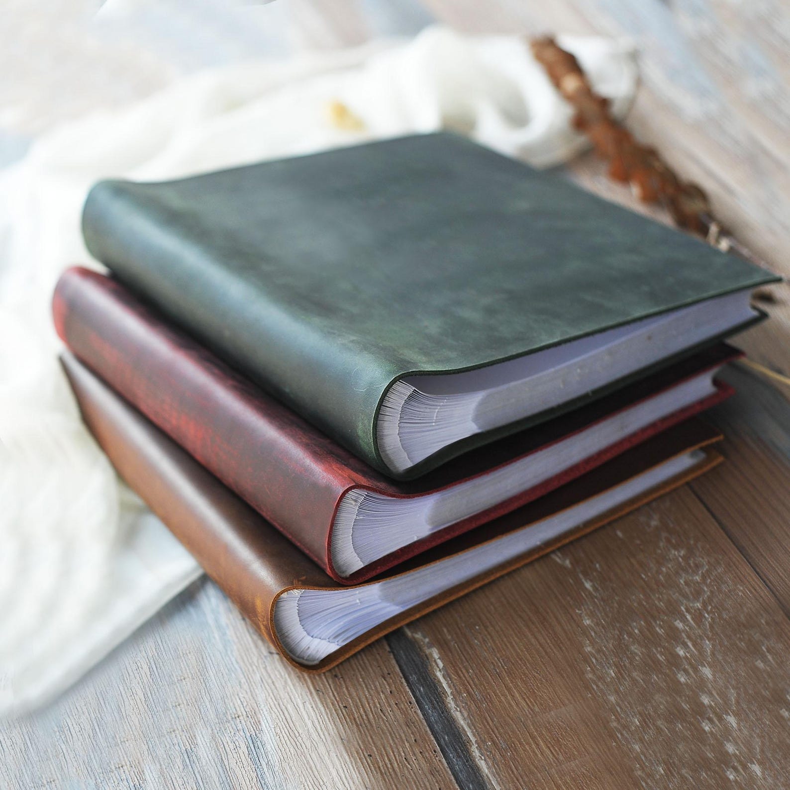 Custom Photo Album With Names, Photo Album With Pockets and Notes, Silp ...