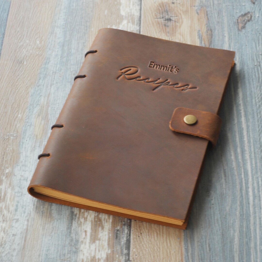 Personalised Recipe Book to Write in Your Own Recipes, Perfect Blank ...