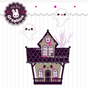 Halloween Kawaii Clip Art, Cute Halloween Clipart - Etsy