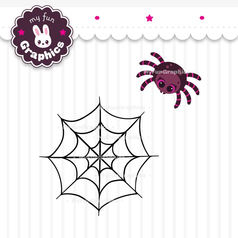 Halloween Kawaii Clip Art, Cute Halloween Clipart - Etsy