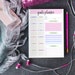 Printable Goal Setter Planning Sheet | Goal Planner | A4 | Portrait ...