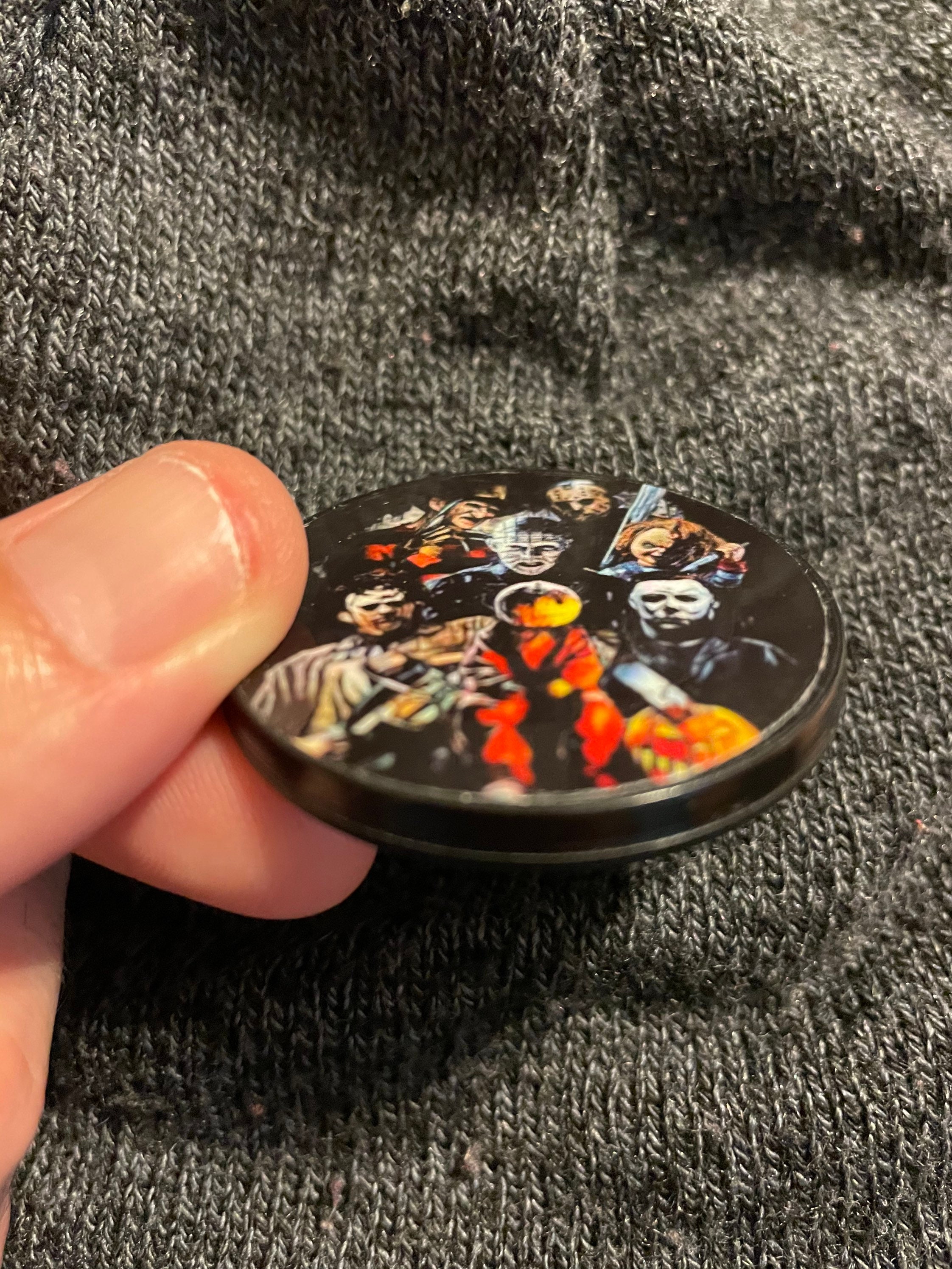 Horror Movie Pogs Milkcaps Custom Made New Complete Set of 20 Pogs 1 ...