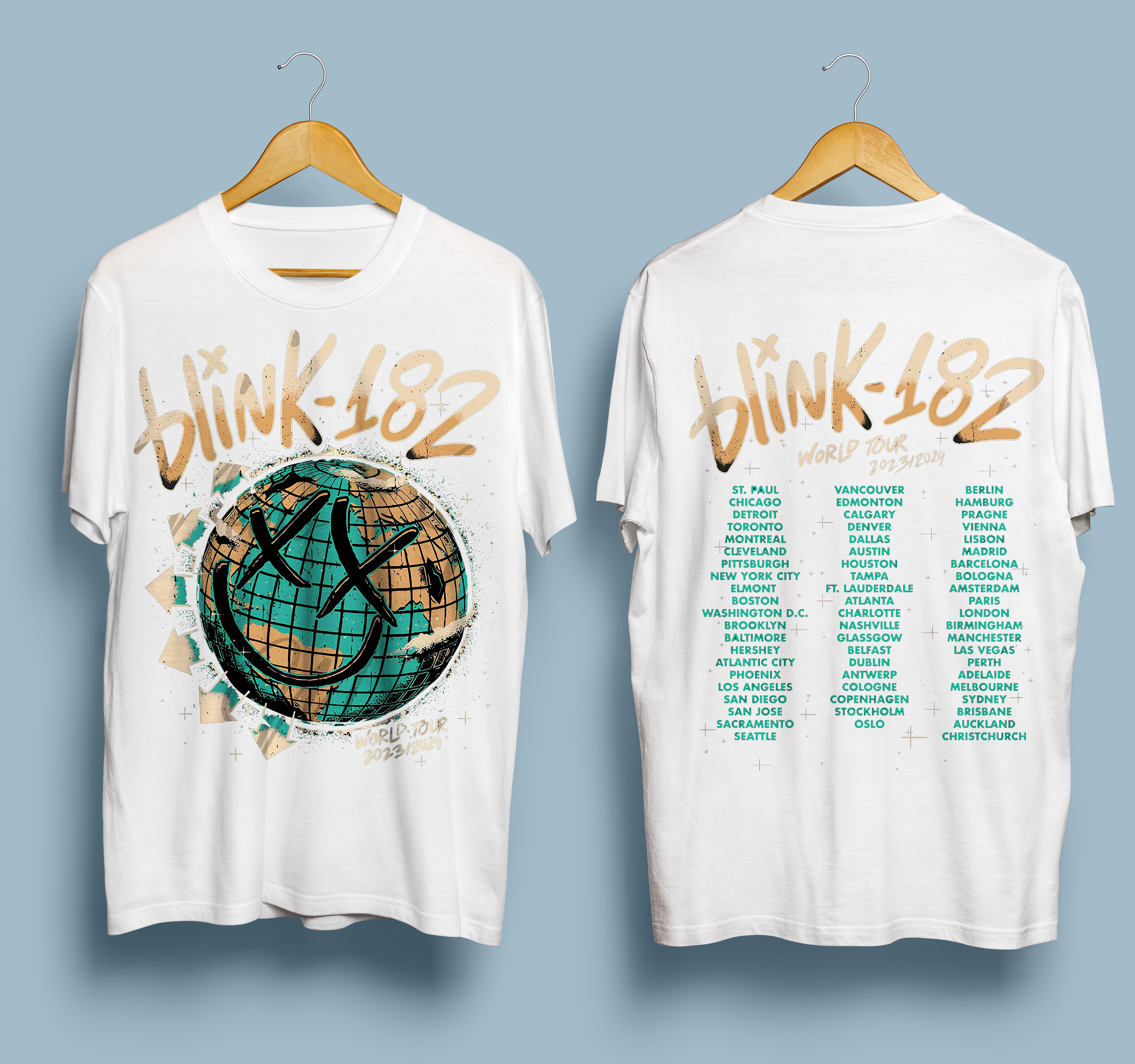 B182 Shirt, 182 The World Tour 2023 2024 Shirt, B182 Tour Merch sold by ...