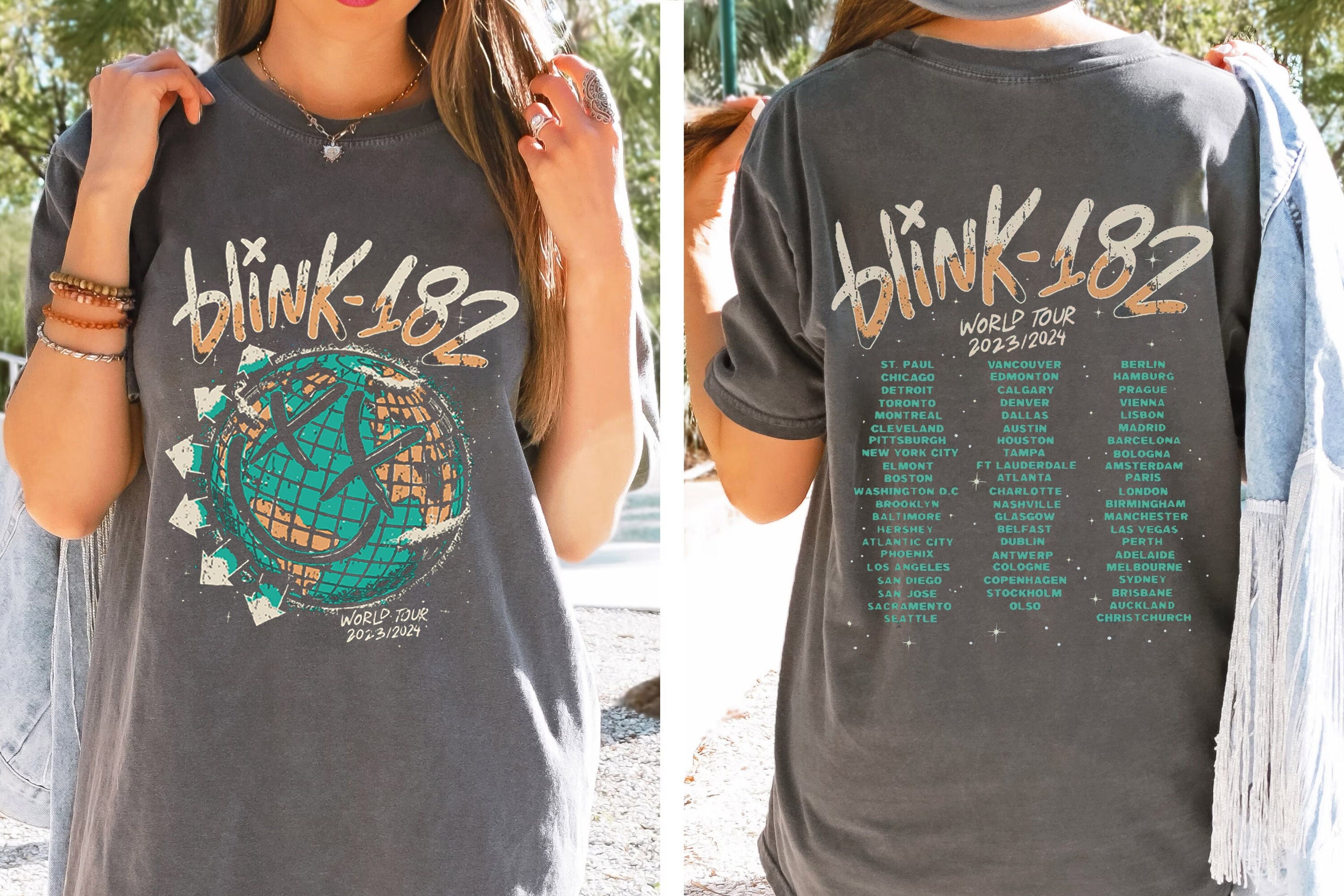 B182 Shirt, 182 The World Tour 2023 2024 Shirt, B182 Tour Merch sold by Ishan Garg | SKU ...