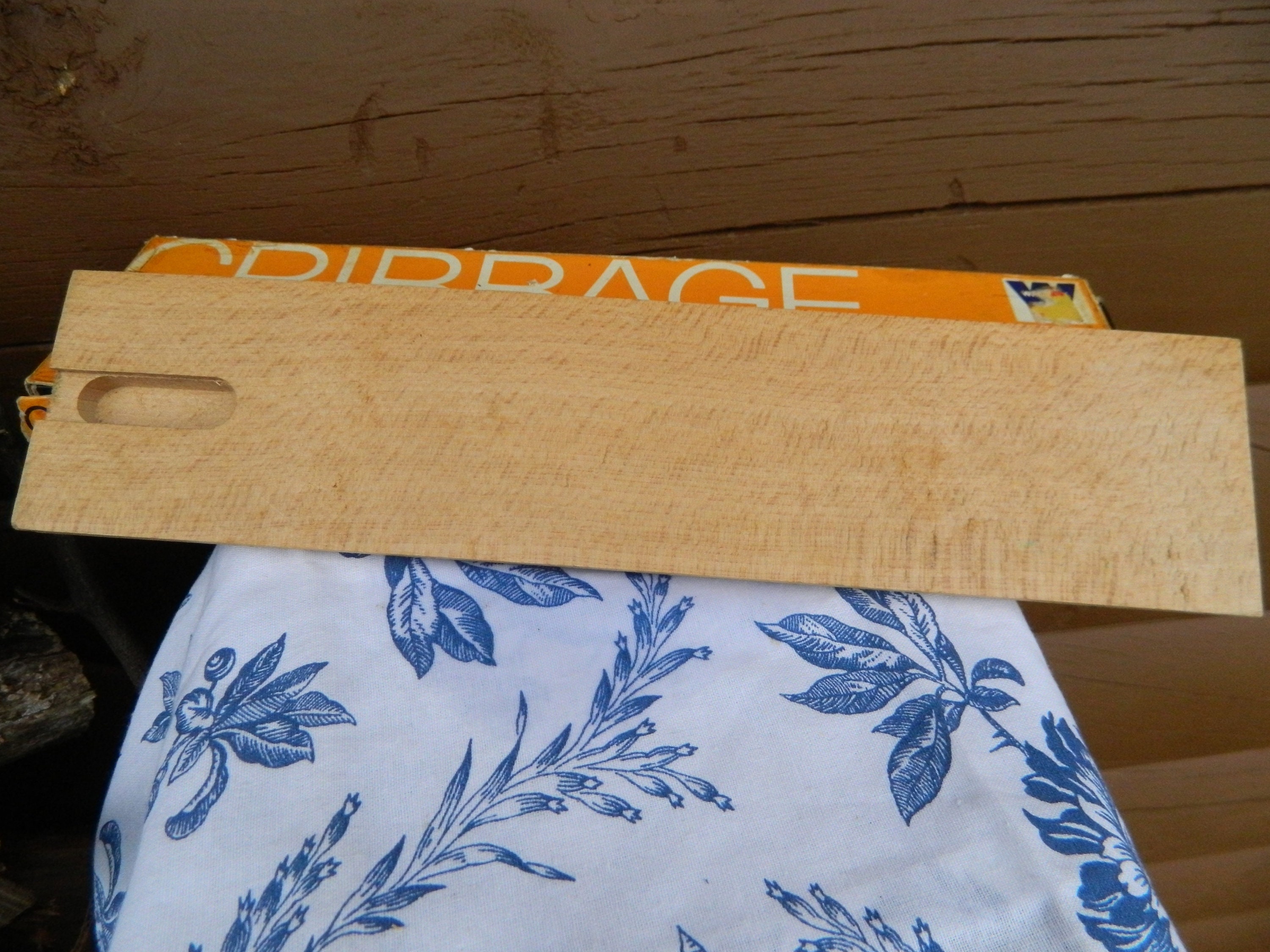 Vintage Wood Cribbage Board - Etsy