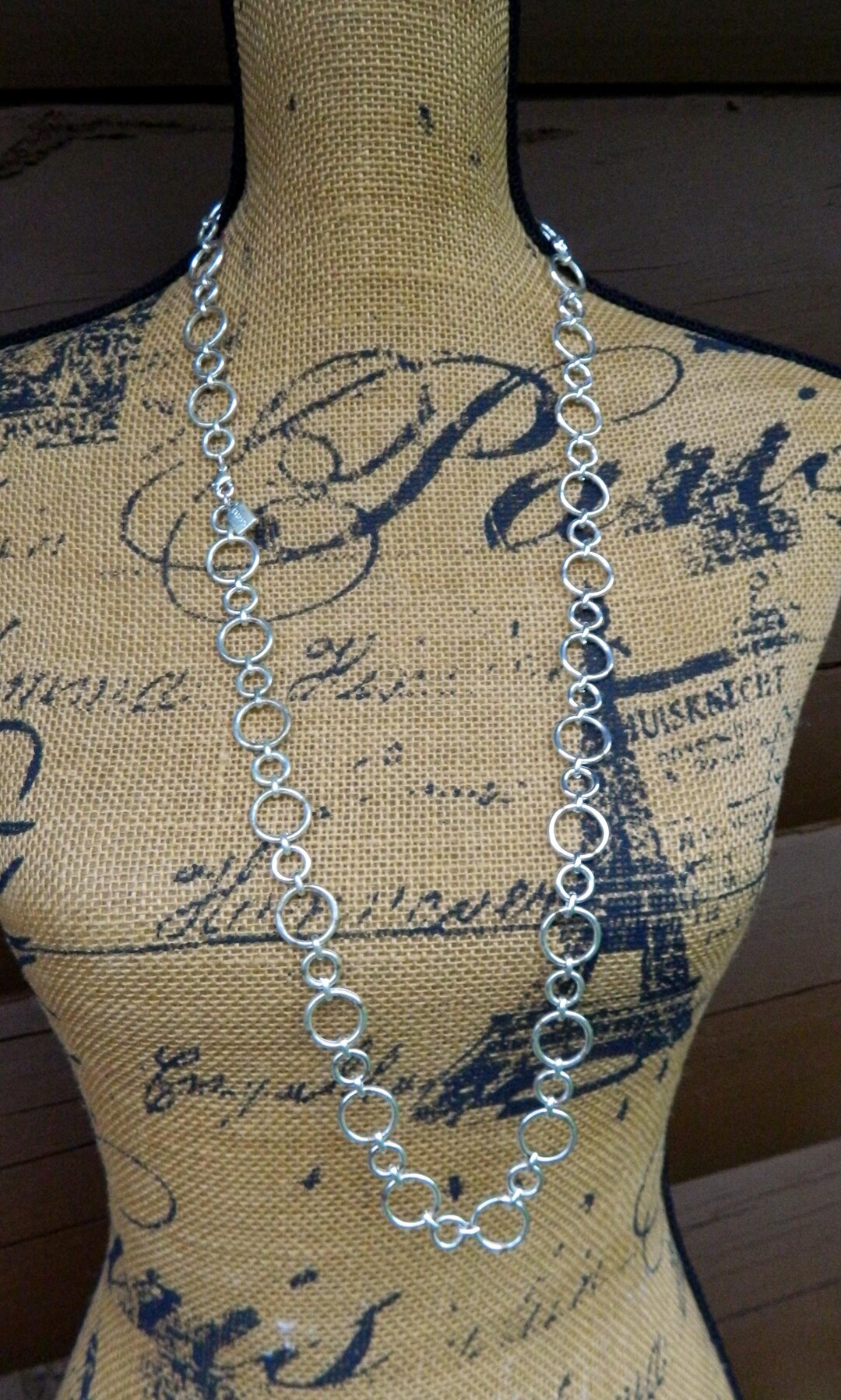 Chaps, Ralph Lauren, Silver Toned Necklace Chain Necklace - Etsy