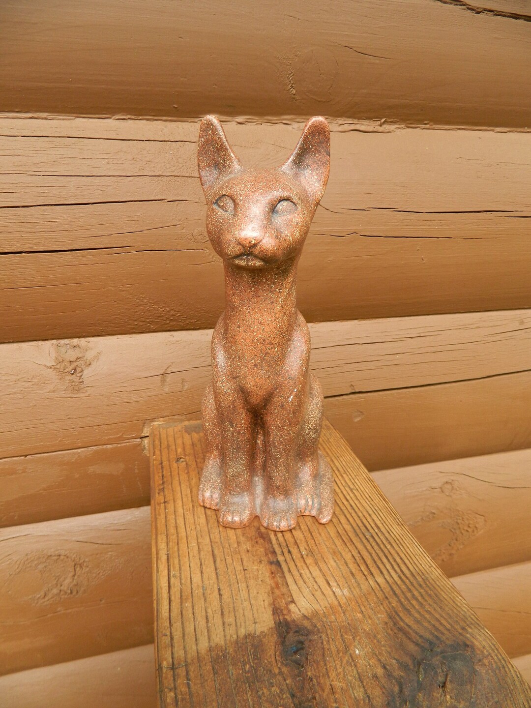 Brutalist Ceramic Cat Sculpture, Signed and Dated - Etsy