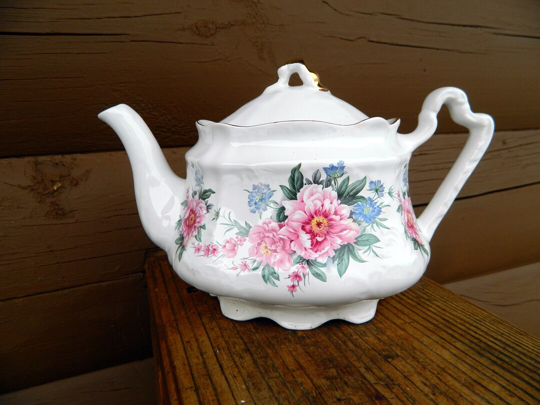 Arthur Wood Staffordshire Teapot 50's England - Etsy