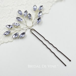 Coloured Sparkly Bridal Hair Pins, Diamante Hair Pin, Hair Accessory ...