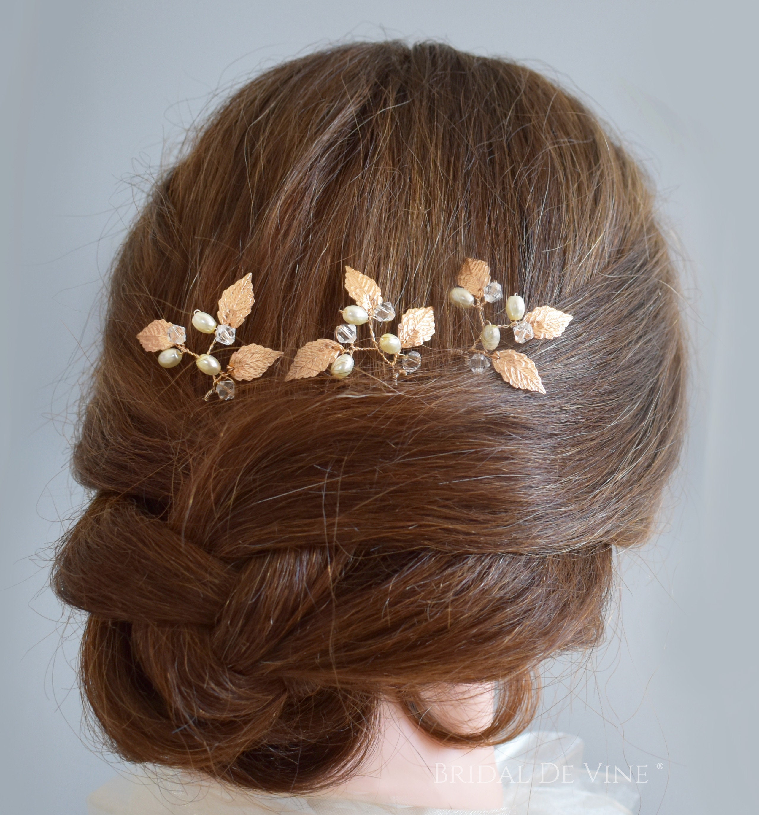 Leaf Hair Pin Hair Accessories Autumn Fall Bridal Hair Piece - Etsy UK
