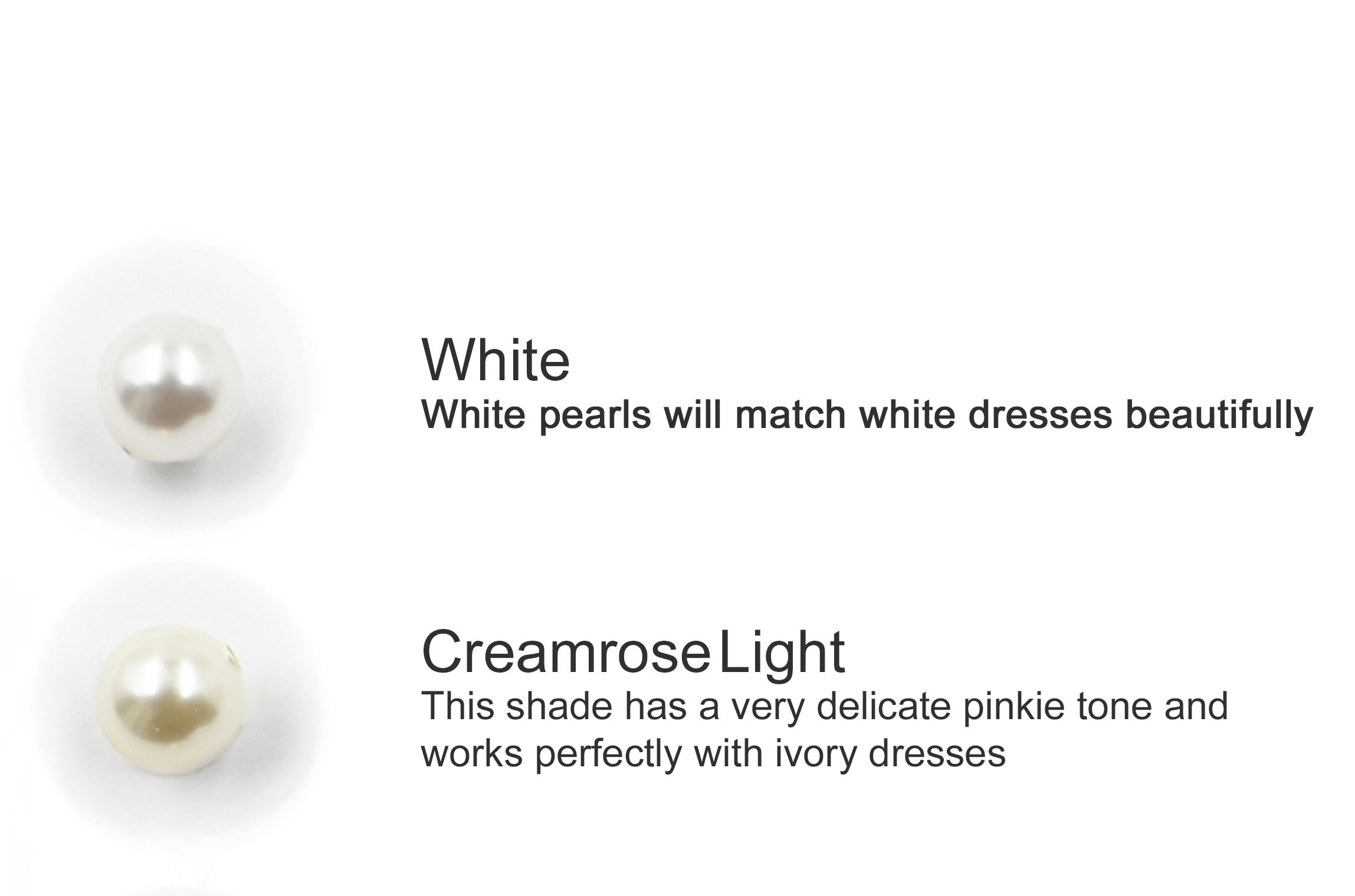 Difference Between Pearl And Ivory Color