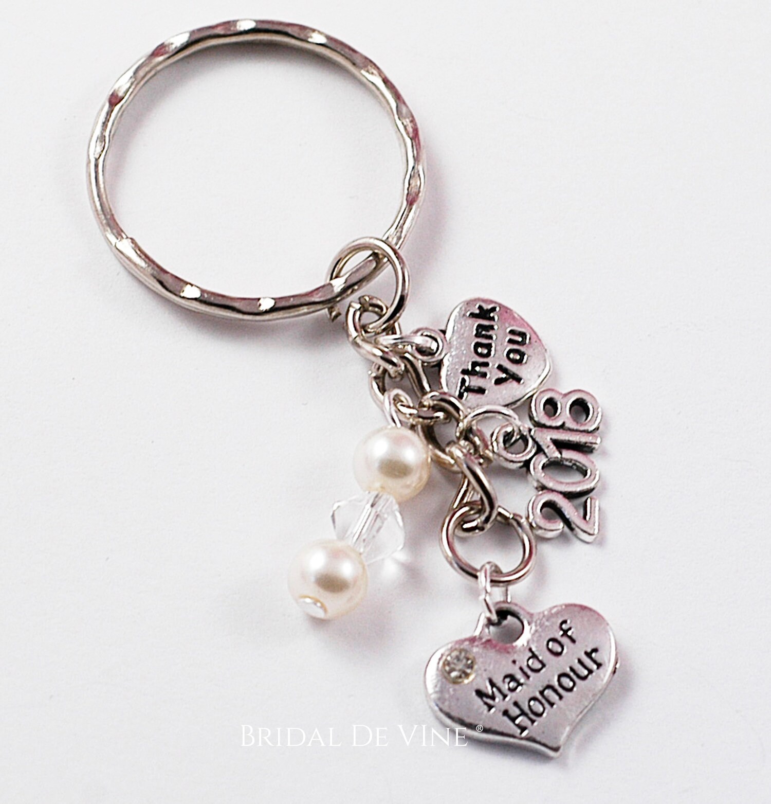 THANK YOU Hen Party Key Ring Wedding Keepsake Bridal - Etsy UK