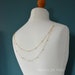 Bridal Back Jewellery, Back Necklace, Backdrop Pearl Crystals - Etsy