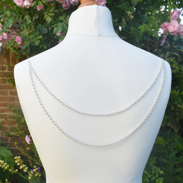 Low Back Necklace - Etsy