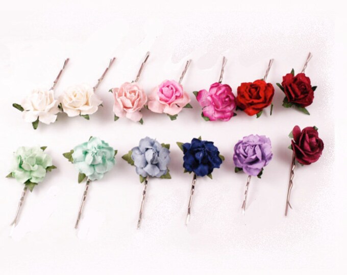 Two Vintage Fashion 90's Hair Bobby Pins, Clips, Grips, Slides White ...
