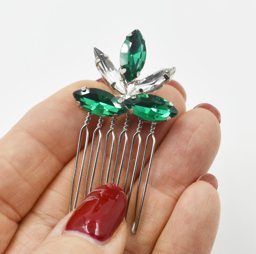Bridal Rhinestone Hair Mini Comb Bridesmaids Hair Accessories, Prom ...