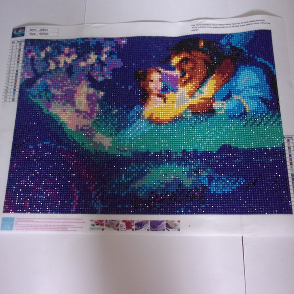 5d Diamond Painting Completed - Etsy