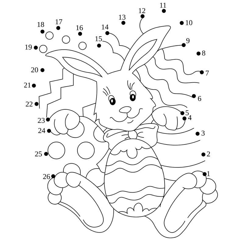 Easter Activity Pack, 20 Sheets, Colour, Puzzles, Dot to Dot, Lots Fun ...