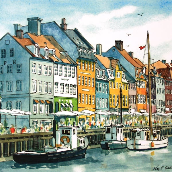 Nyhavn Art - Etsy