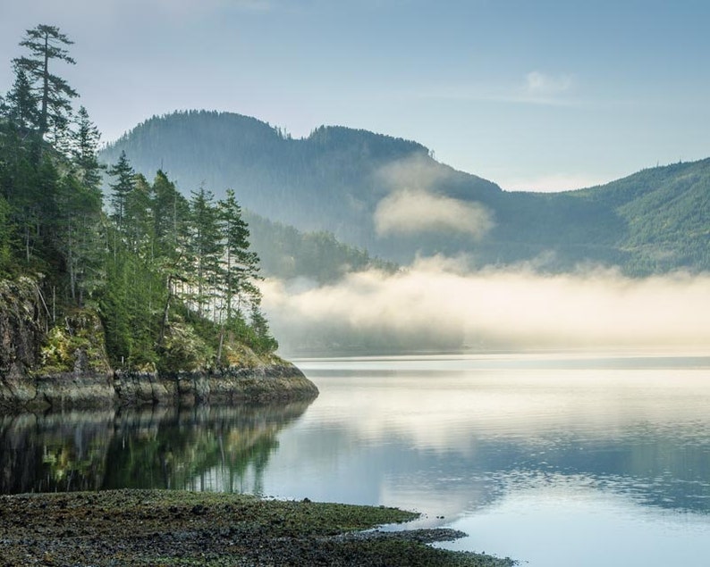 Pacific Northwest Coast: 8x10 Landscape Photograph. - Etsy