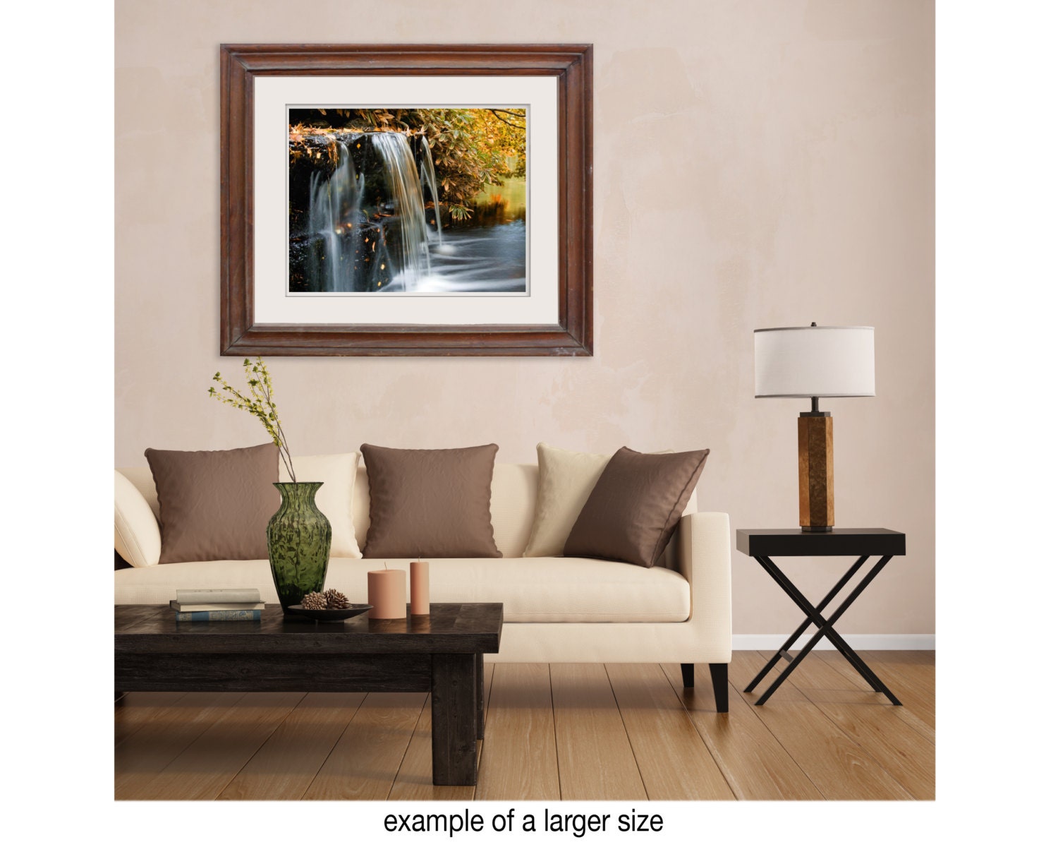 Autumn Waterfall: 8x10 Nature Photography Print. - Etsy