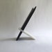 Minimalist Phone Stand White Marble Contemporary Bookends - Etsy