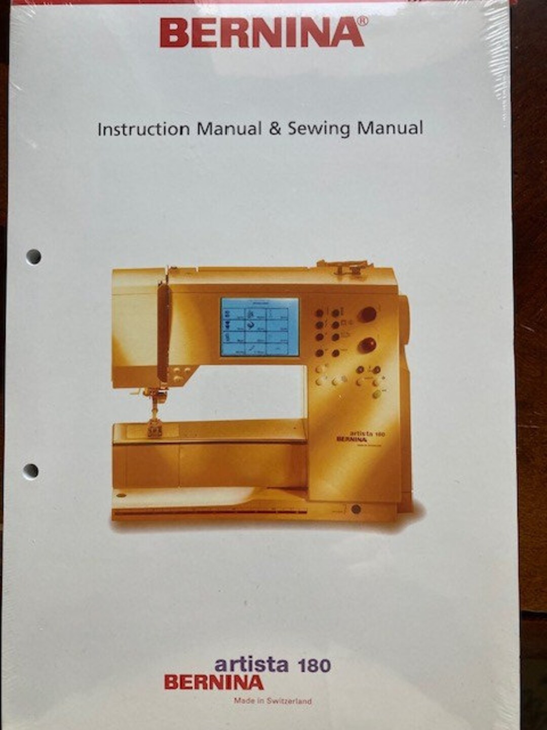Bernina 180 Sewing Manual Includes Embroidery Manual (hardcopies) - Etsy