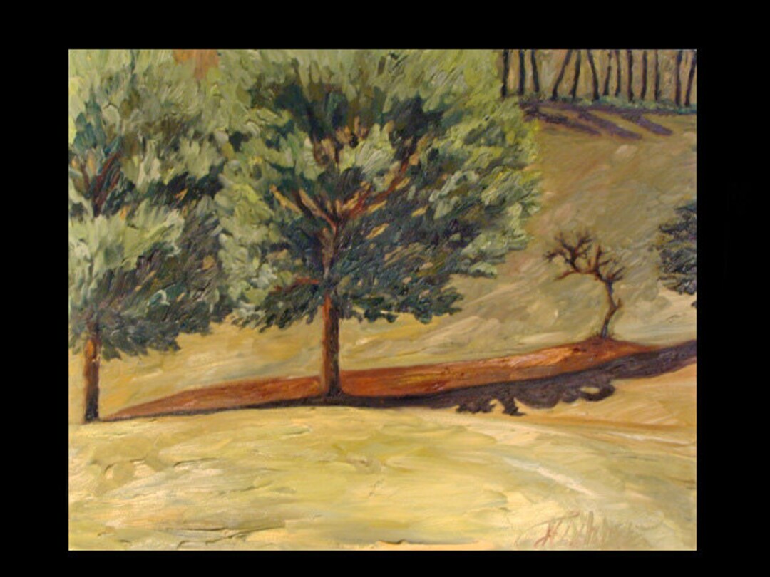 Cherokee Landscape, 24" X 30", Oil on Canvas - Etsy