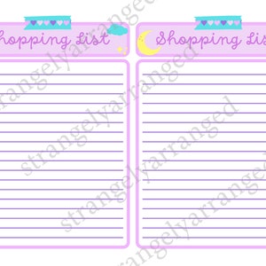 Printable Grocery List, Shopping Lists, & To-do Lists | Grocery ...