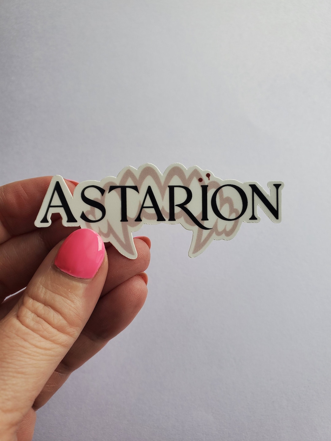Astarion Sticker | Astarion Vampire Fangs Sticker - Etsy