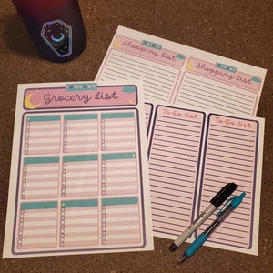 Printable Grocery List, Shopping Lists, & To-do Lists | Grocery ...
