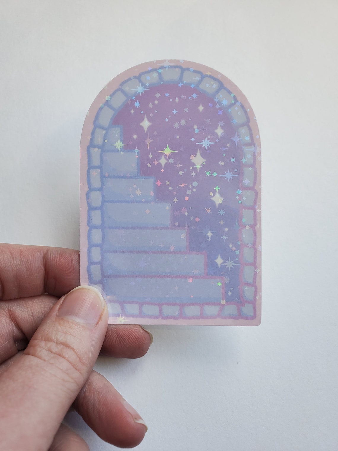 Pastel Portal Sticker Stairway Spooky Pastel Goth Sticker - Etsy
