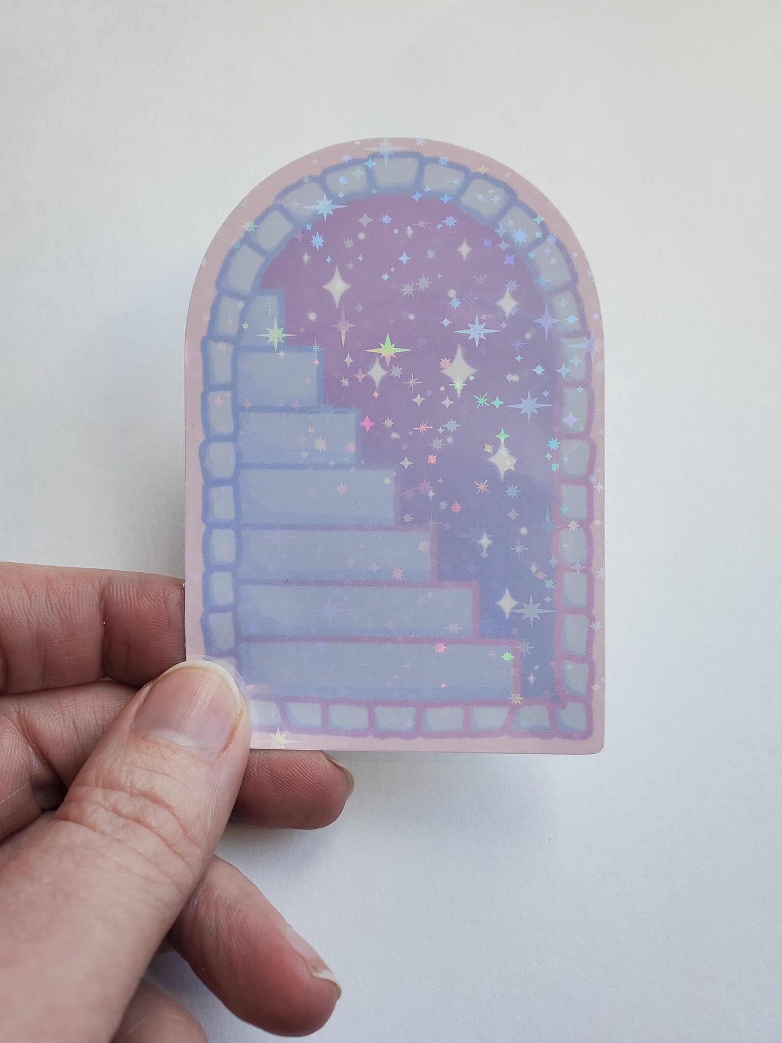 Pastel Portal Sticker Stairway Spooky Pastel Goth Sticker - Etsy