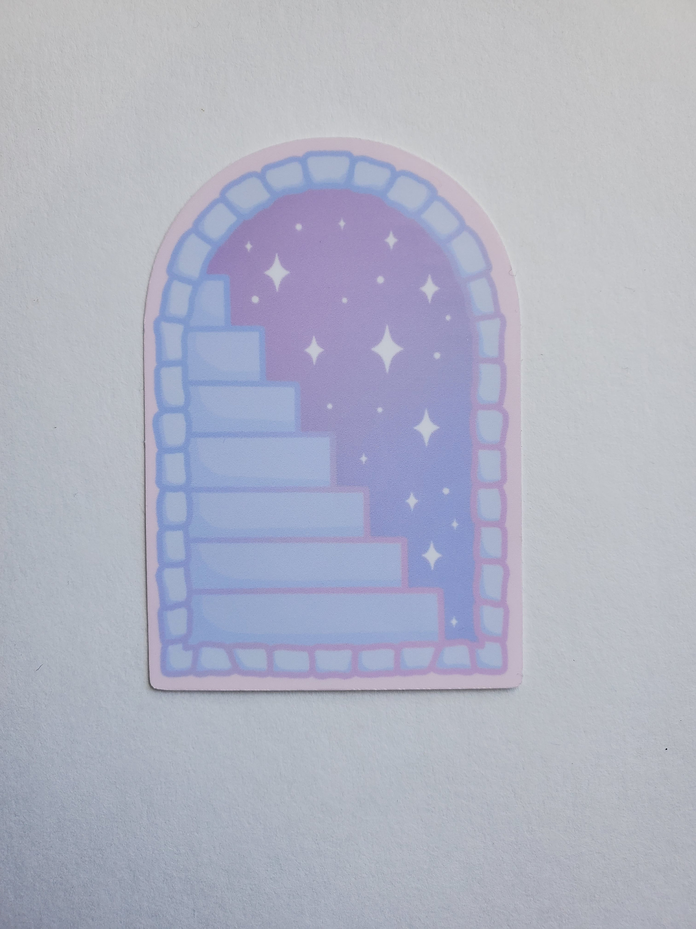 Pastel Portal Sticker Stairway Spooky Pastel Goth Sticker - Etsy