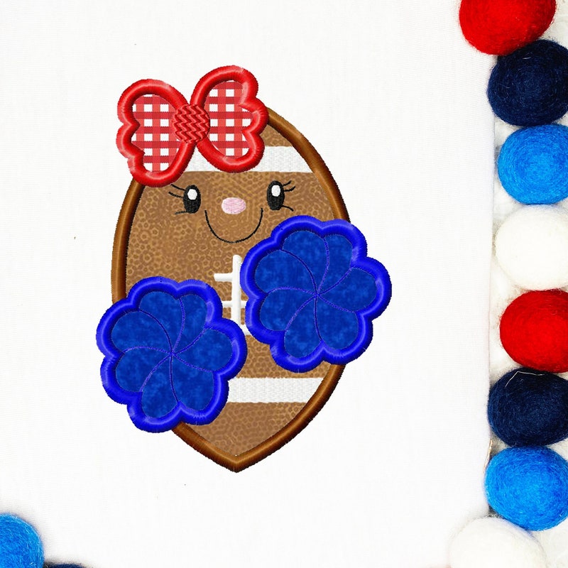 Cheerleader Applique - Etsy