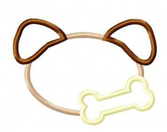 Machine Embroidery Design Applique Circle Doodle Monogram Frame INSTANT ...