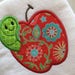 Apple Vintage Stitch Machine Embroidery Design - Etsy