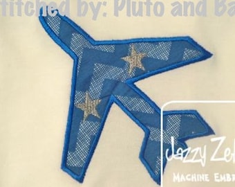 Fighter Plane F18 Applique Machine Embroidery Design Jet - Etsy