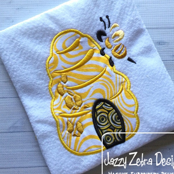 Bee Applique - Etsy
