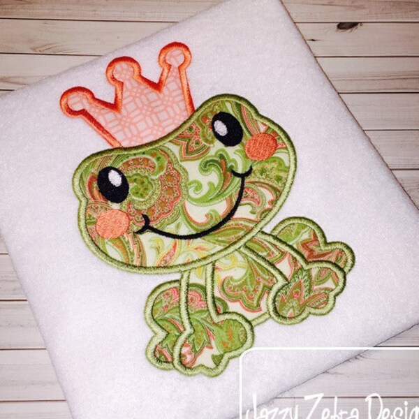 Frog Applique - Etsy
