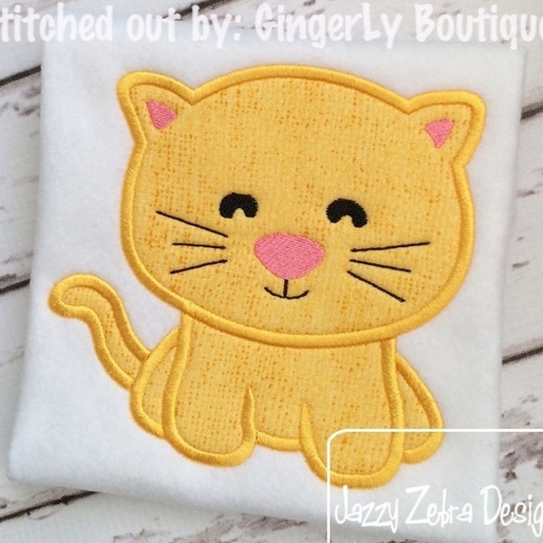 Cat Applique - Etsy
